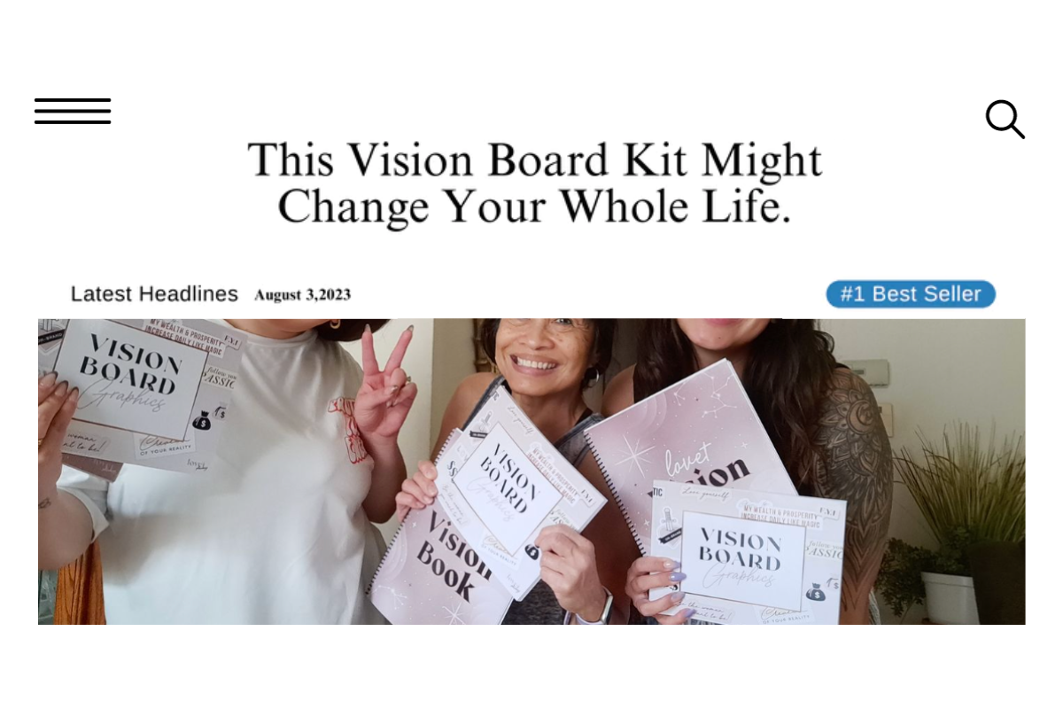 Is The Vision Board Kit Worth It? I Tried it, and Here's My Honest Rev ...