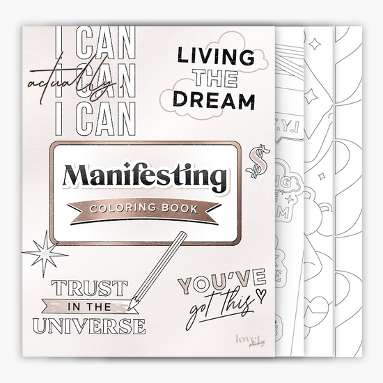 Manifesting Coloring Book – Lovet Planners