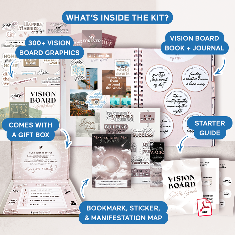 Lovet Planners | Vision Board Kits | Manifestation Guides
