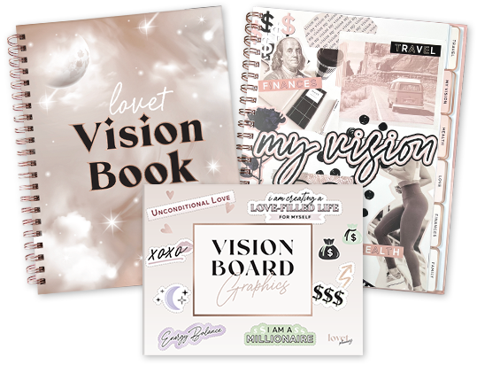 Lovet Planners | Vision Board Kits | Manifestation Guides