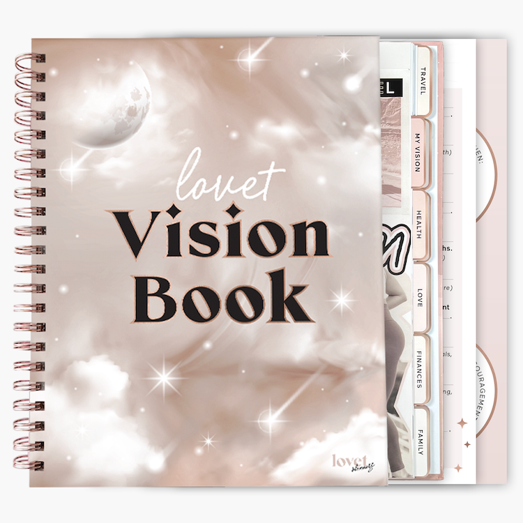Vision Board Book LUXE [COSMIC] – Lovet Planners