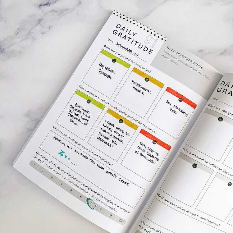Daily Gratitude Journal | Gratitude Notebook – Lovet Planners