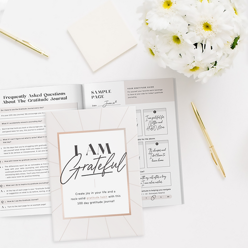 Daily Gratitude Journal | Gratitude Notebook – Lovet Planners