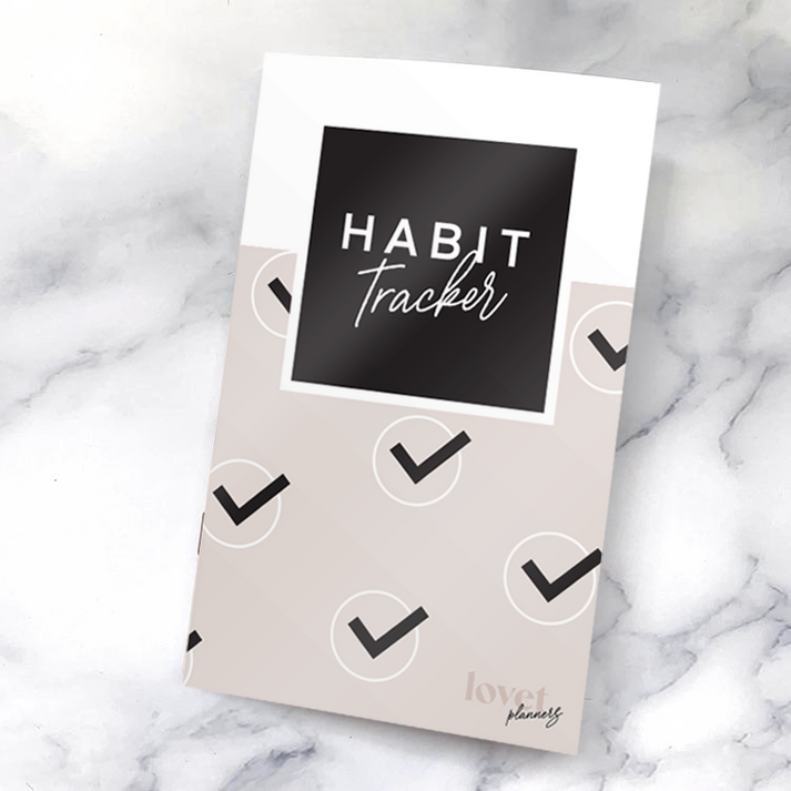Habit Tracker Notebook | Habit Tracker Journal – Lovet Planners