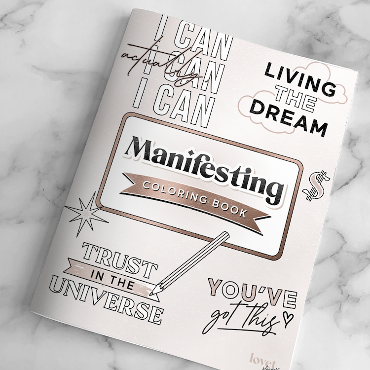 Manifesting Coloring Book – Lovet Planners