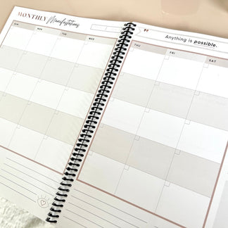 Vision Board Planner [BLACK] – Lovet Planners