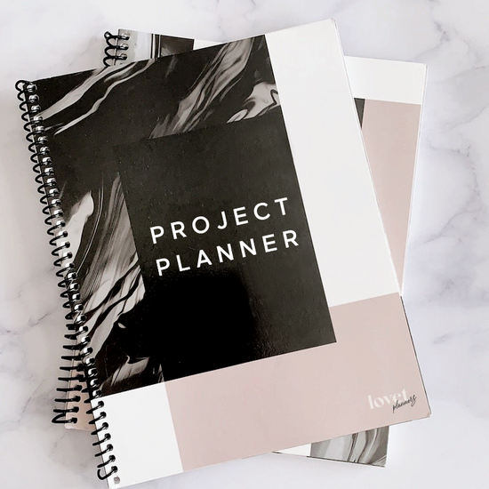 Project Planner Notebook | Project Planning Journal – Lovet Planners
