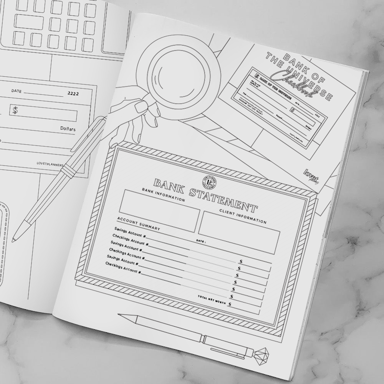 Manifesting Coloring Book – Lovet Planners